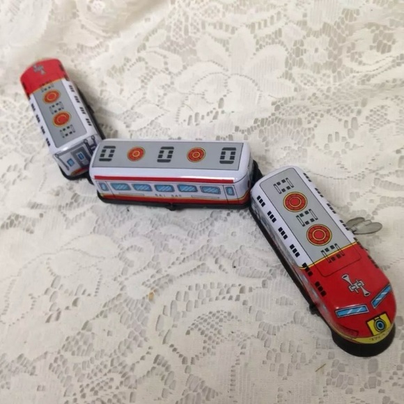 Toys | Vintage Beautiful 13in X 2in Long Wind Up Train | Poshmark